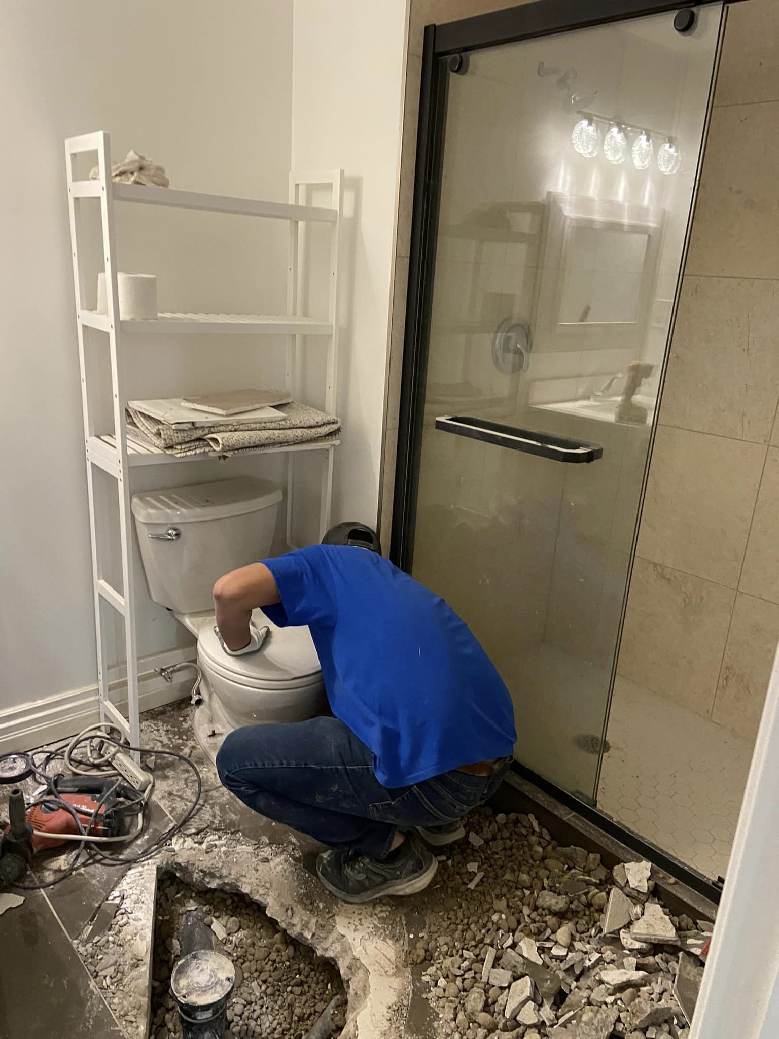 Bathroom Renovation for Inspection - London CT Contractor